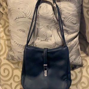 OKPTA | Bags | Okpta Navy Blue Shoulder Bag | Poshmark